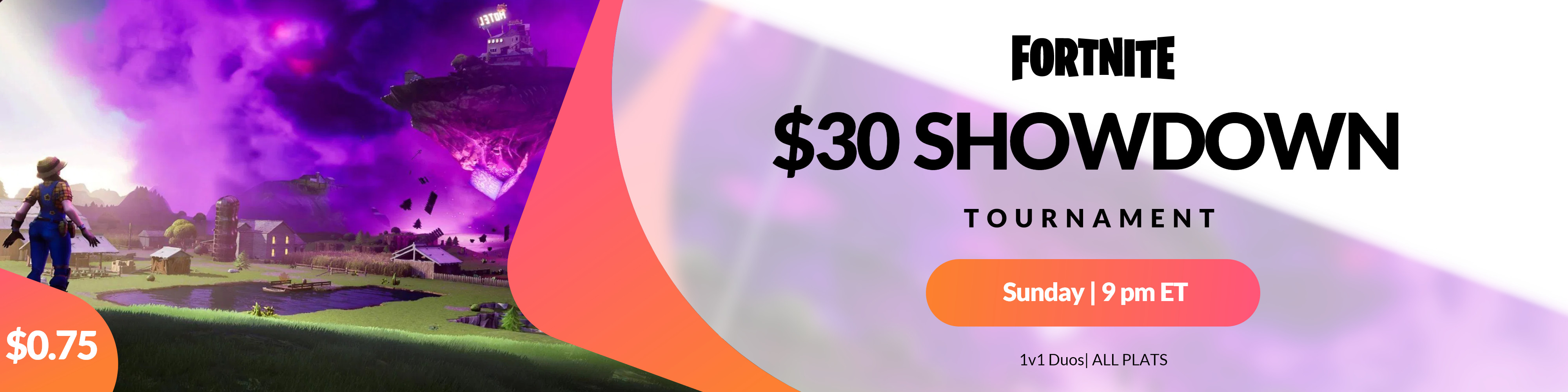 Players' Lounge - Sunday $30 1V1 Fortnite All Plats