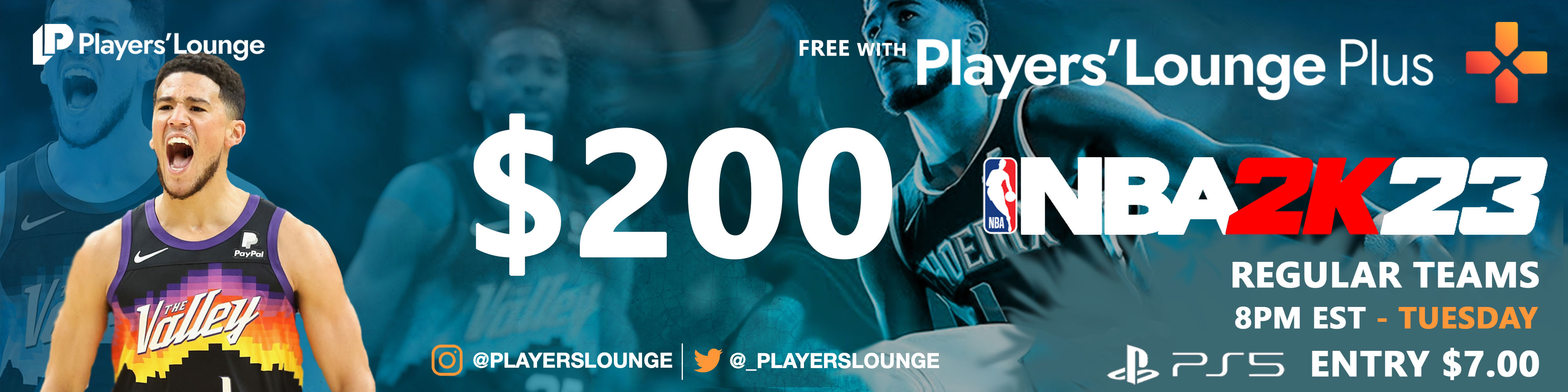Players' Lounge - 2K23 Regular Teams $200