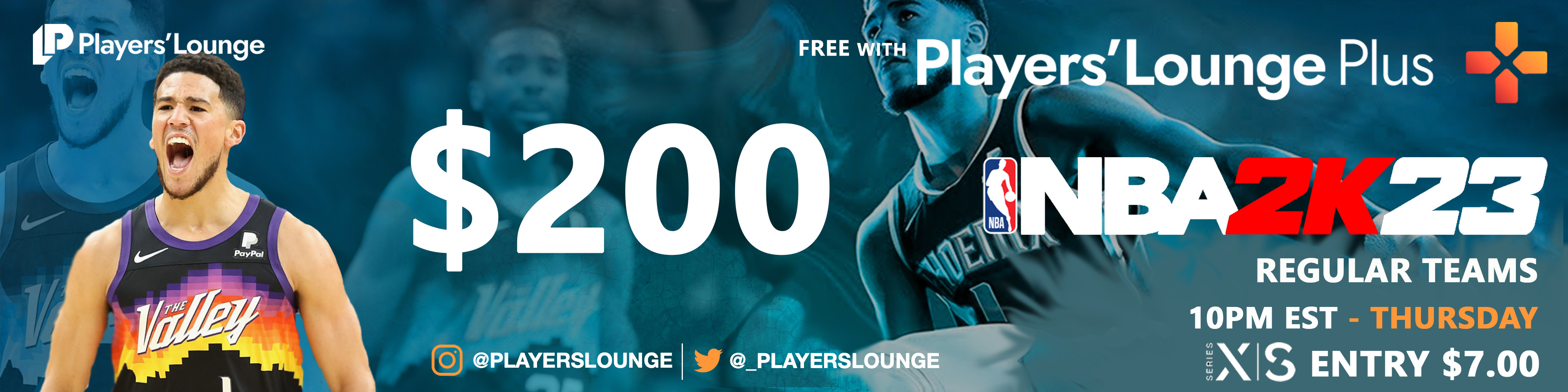 Players' Lounge - 2K23 Regular Teams $200