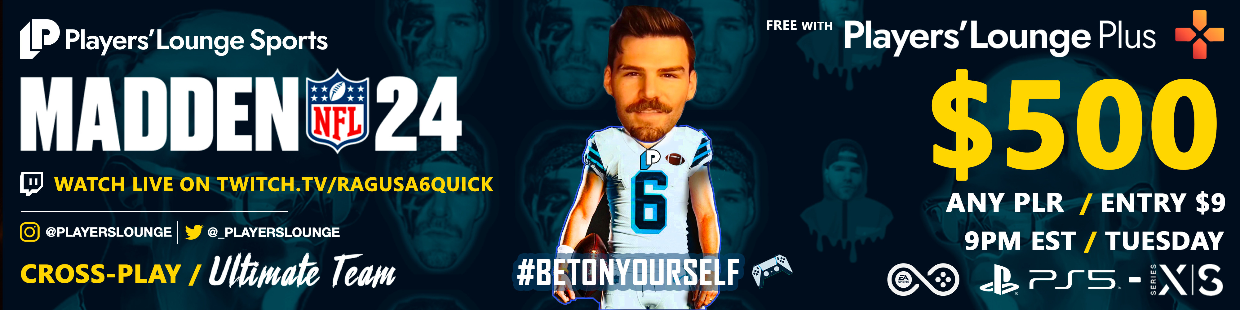 Players' Lounge - MUT - twitch.tv/ragusa6quick