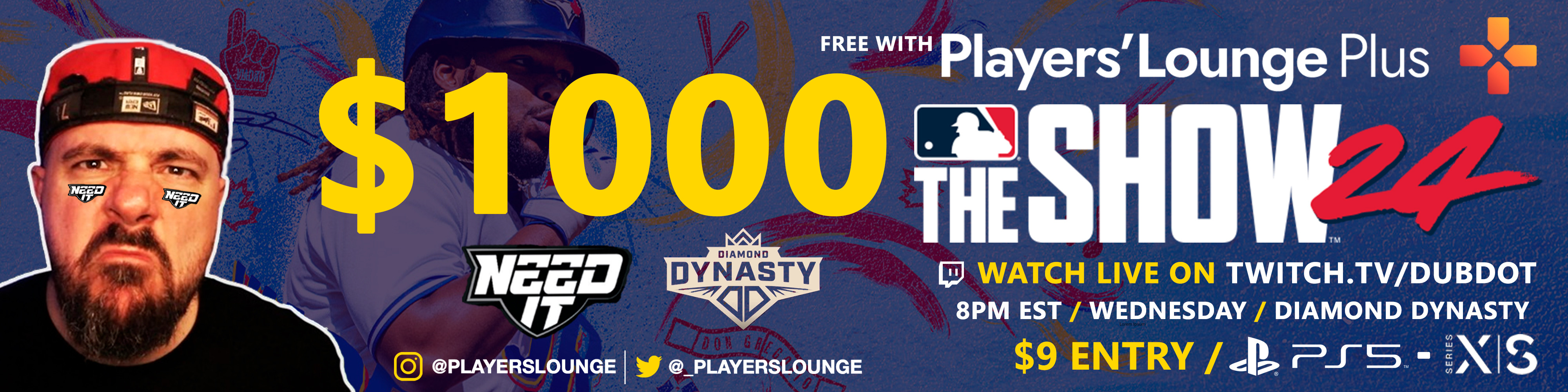 Players' Lounge - $1000 Diamond Dynasty - Twitch.tv/Dubdot