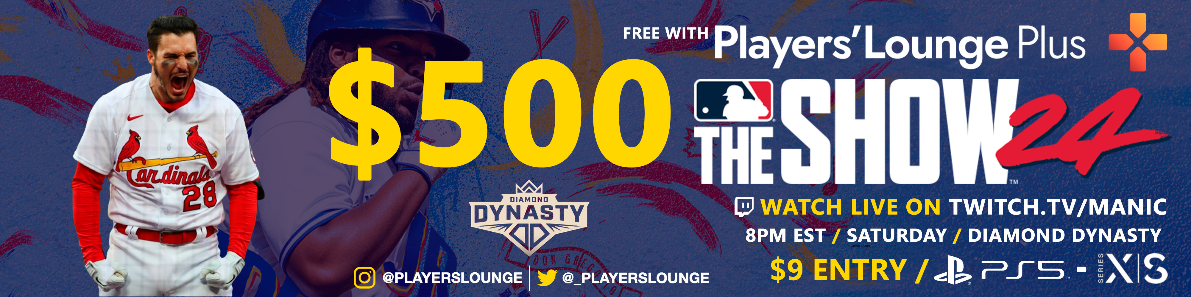 Players' Lounge - $500 Diamond Dynasty - Twitch.tv/Manic