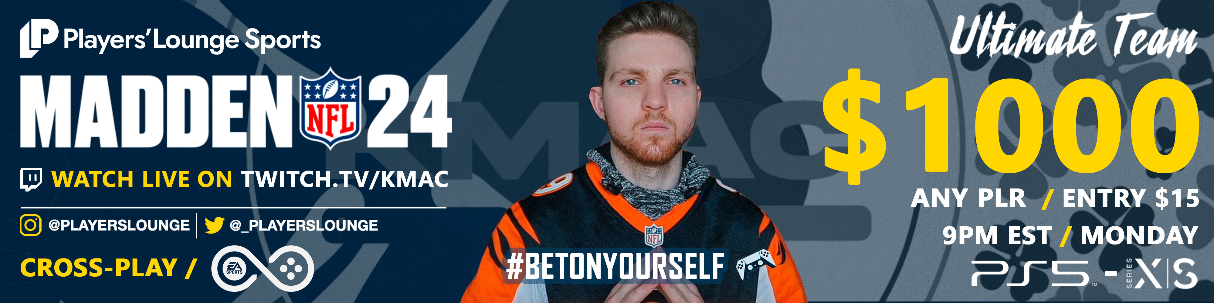 Players' Lounge - $1000 Late Night MUT - Twitch.tv/kmac