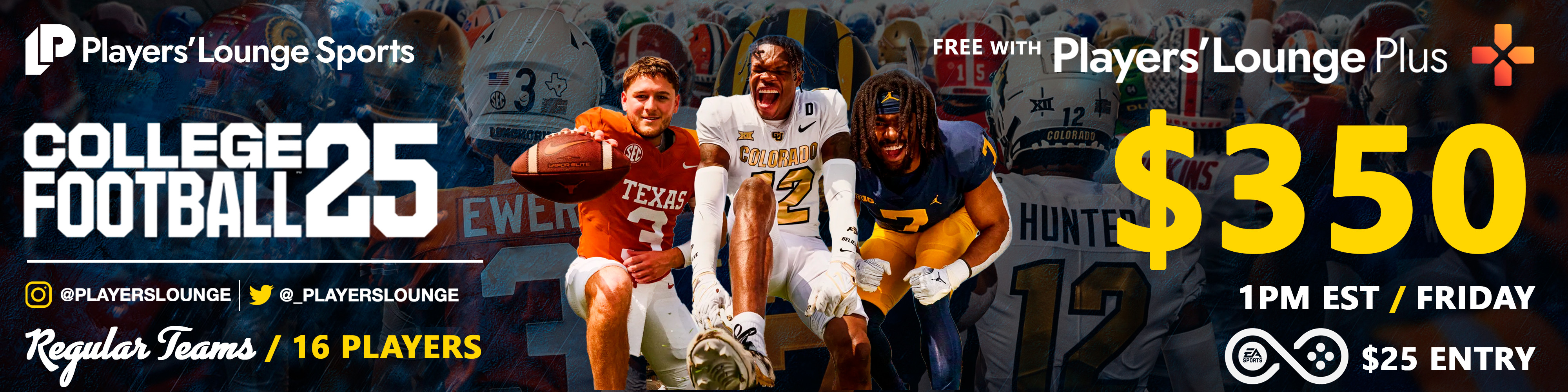 Players' Lounge - CFB25 Regs Launch day - 16 players