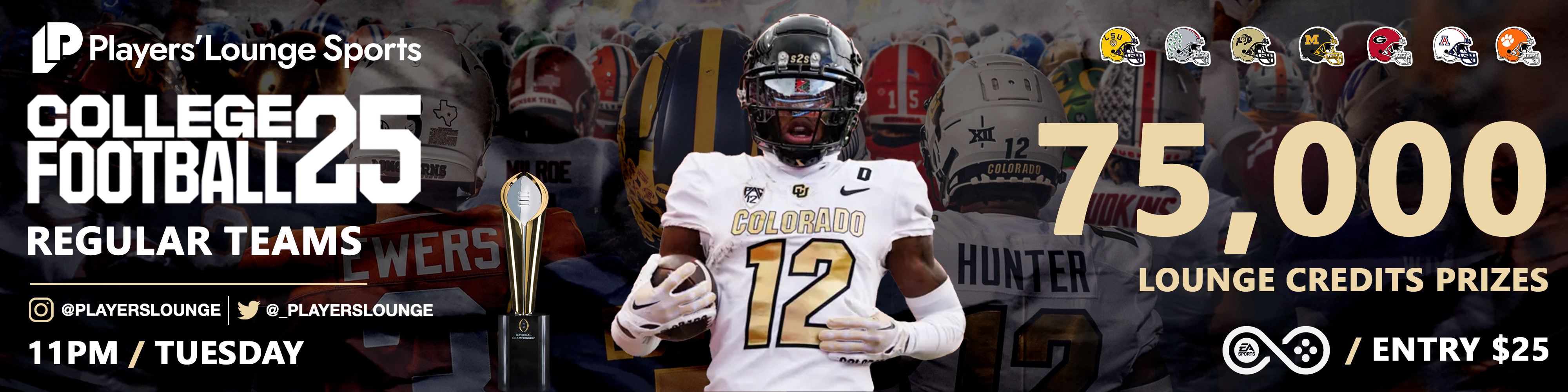 Players' Lounge - 75,000 CFB25 Lounge Credits Special