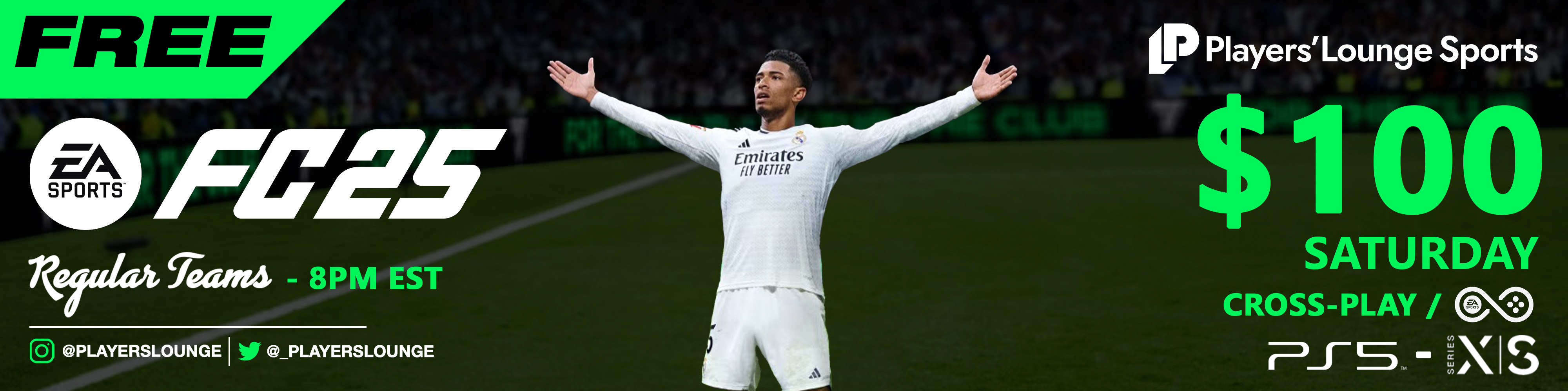 Players' Lounge - FREE EA FC25 $100 Regular Teams - Early release