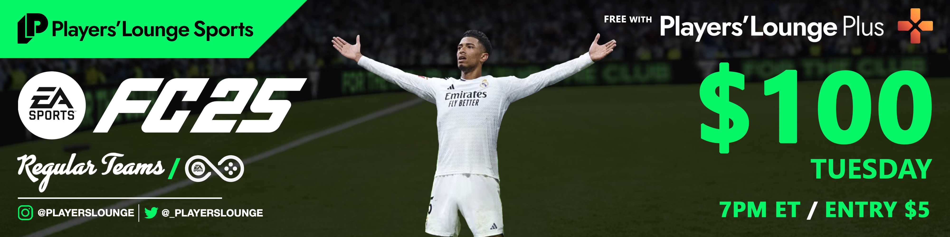 Players' Lounge - EA FC25 $100 Regular Teams