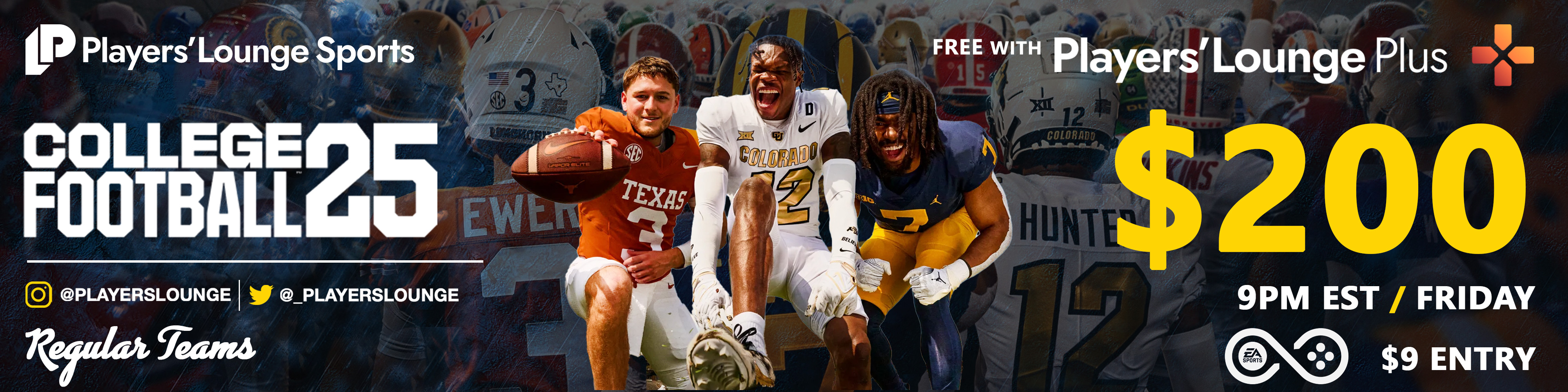 Players' Lounge - CFB25 Regs $200